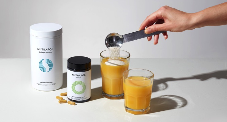 Haircare Wellness Company Nutrafol Adds New Collagen Infusion Powder to ...