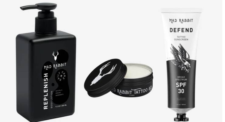 Clean Tattoo Skincare Brand Mad Rabbit Inks First Big Box Retailer Deal ...