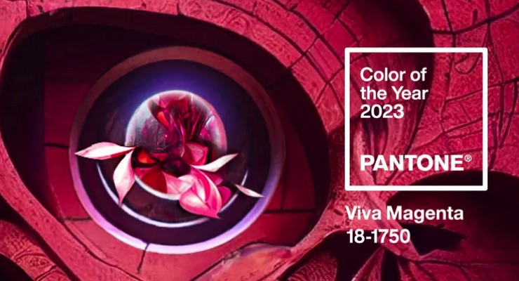 Pantone Names Viva Magenta Color of The Year 2023 | Happi