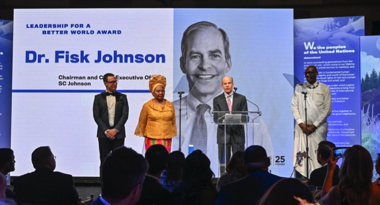 SC Johnson CEO Fisk Johnson Honored with UN Foundation Leadership Award ...