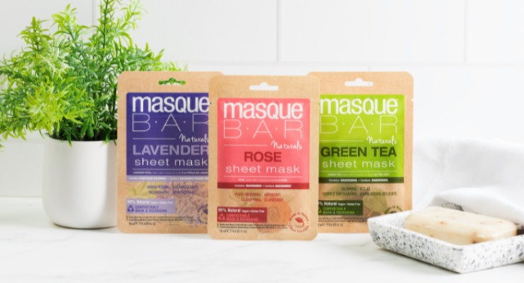 MasqueBar Introduces Sustainable Compostable Sheet Masks | Happi