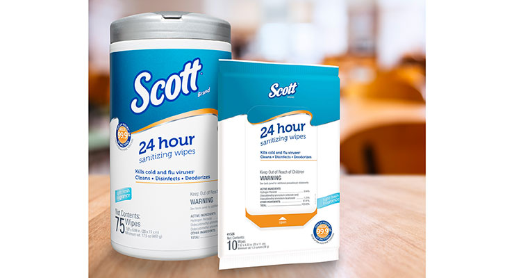 Scott 24 Maintains Surface Sanitation for 24 Hours | Happi