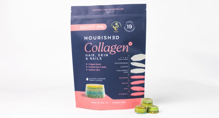 Nourished Releases Collagen Stacks for Hair, Skin and Nails | Happi