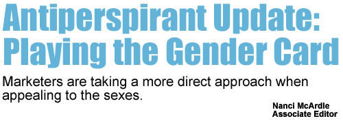 Antiperspirant Update: Playing the Gender Card | Happi