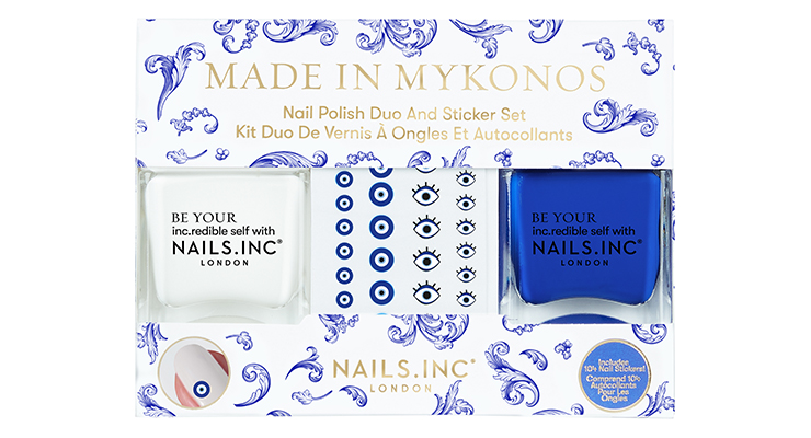 Nails Inc. Rolls Out Made in Mykonos Nail Polish Quad for Summer 2022 ...