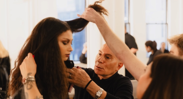 ‘Corn Silk’ Hair Styled by Garren for Anna Sui Fashion Show | Happi