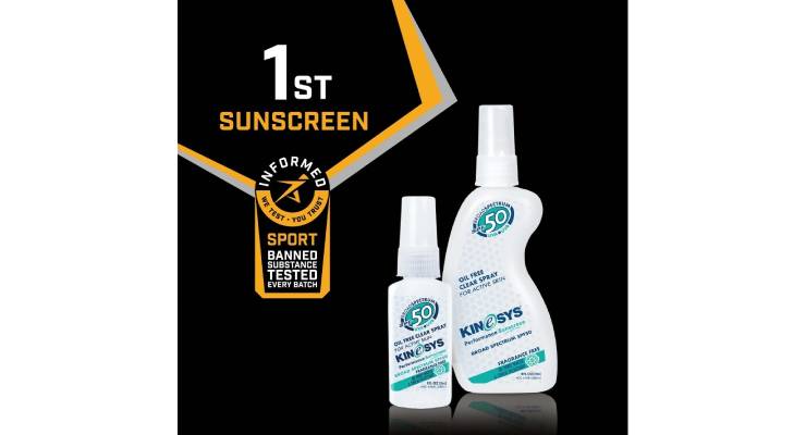 Kinesys Sunscreen Achieves Informed Sport Certification | Happi