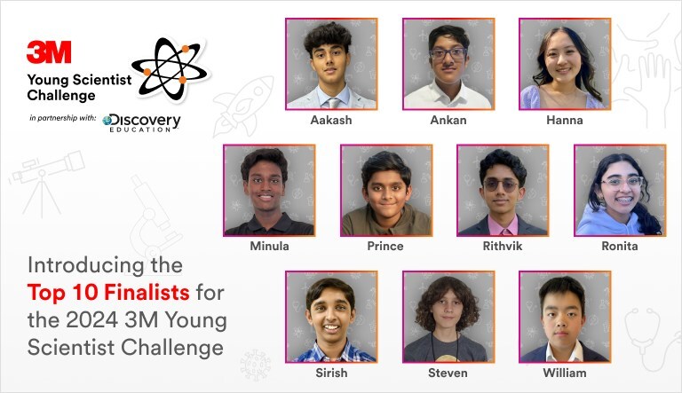 3M Young Scientist Challenge Announces 2024 National Finalists | Happi