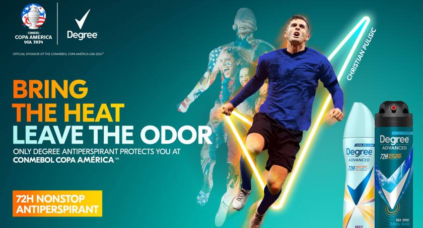 Degree Named Official Partner of Conmebol Copa América USA 2024 | Happi