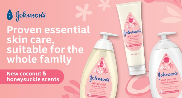 Johnson’s Baby Launches Coconut & Honeysuckle Skin Nourish Line | Happi