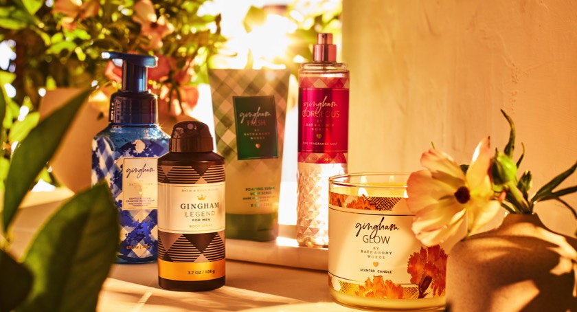 Gingham Glow Joins Bath & Body Works Fragrance Collection | Happi