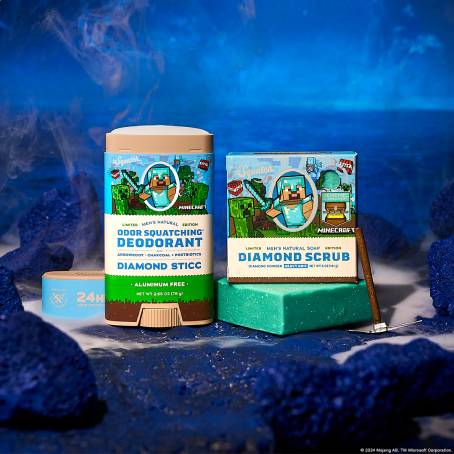 Dr. Squatch Marks 15 Years of Minecraft with Diamond-Infused Powder ...