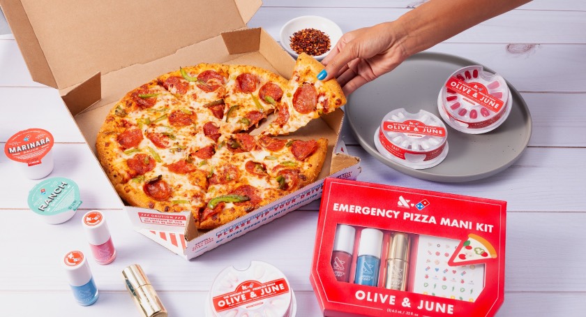 Domino’s and Olive & June Serve Up Emergency Pizza Manicure Kit | Happi