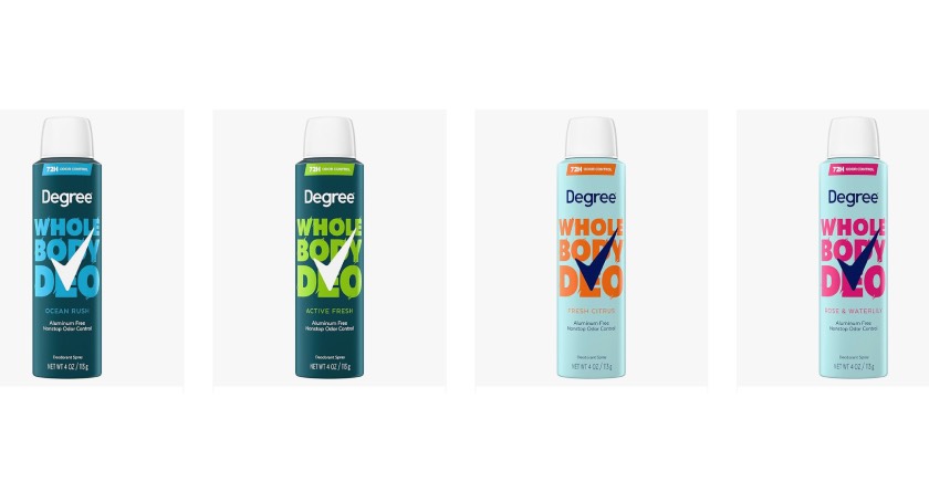 Degree Introduces Whole Body Deodorant Line | Happi