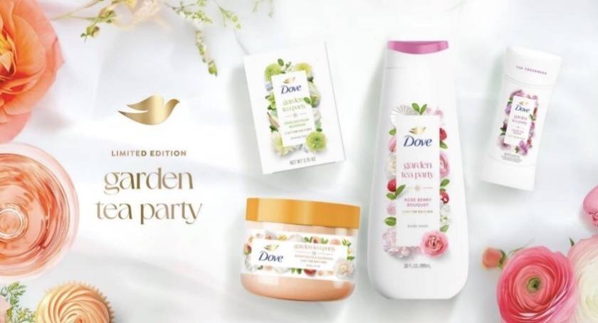 Dove Debuts Garden Tea Party Body Care Collection | Happi